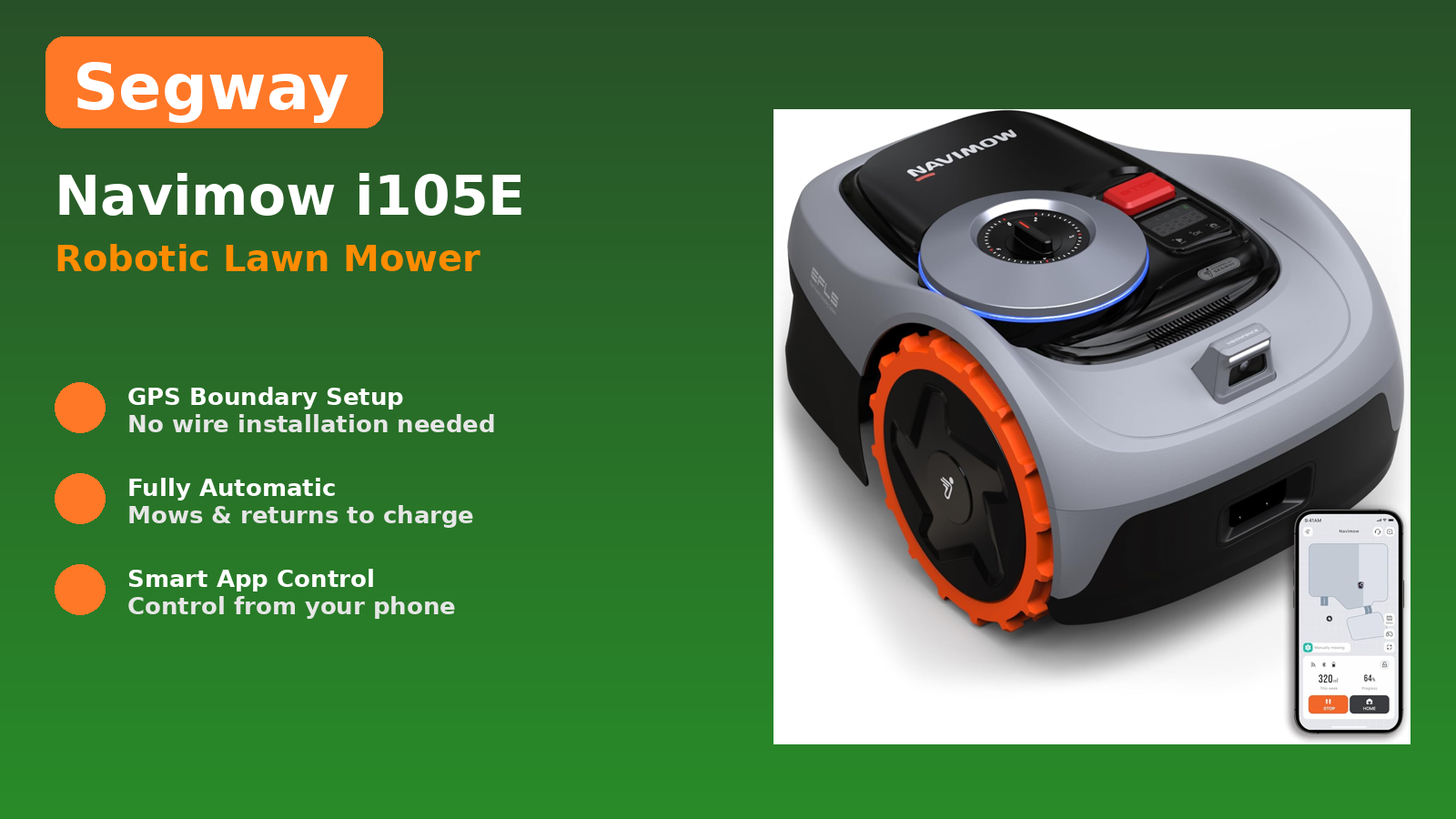 Segway Navimow i105E Robotic Lawn Mower Review
